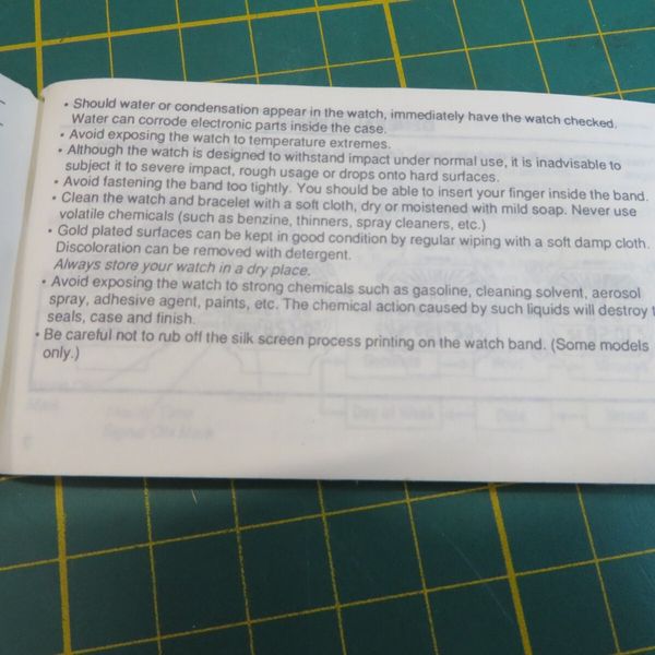 CASIO MODULE No. 904 - User's Guide - ISTRUZIONI - | WatchCharts ...