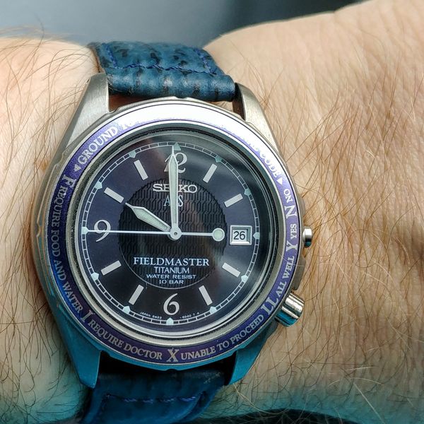FS: Seiko Fieldmaster SBBW035 Titanium AGS 5M22-6010 | WatchCharts ...