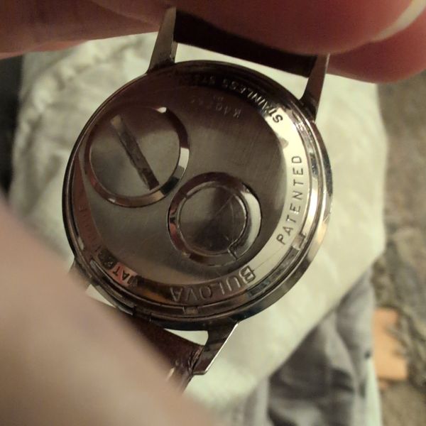 Vintage rare BULOVA ACCUTRON SPACEVIEW M4 Menâ s Wristwatch ( untested ...