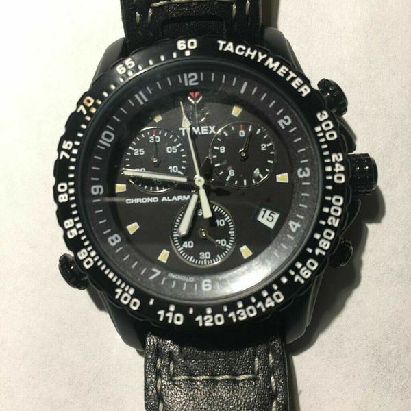 Timex logo T42351 Mens Timex Indiglo Expedition Alarm Alarm Chronograph ...