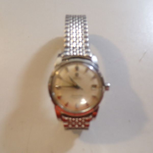 OMEGA Seamaster calendar 2849 11SC Silver Dial Automatic Men's ...