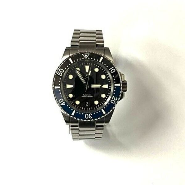 AXiOS IRONCLAD 40 Diver Watch Deep Blue Swiss automatic Movement SW200 ...