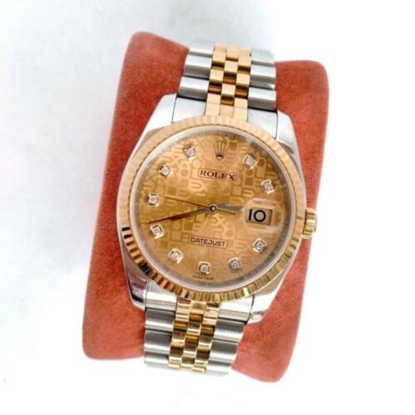 Rolex Computer Diamond Dial Full Set- 116233 Datejust 36mm- Concealed ...