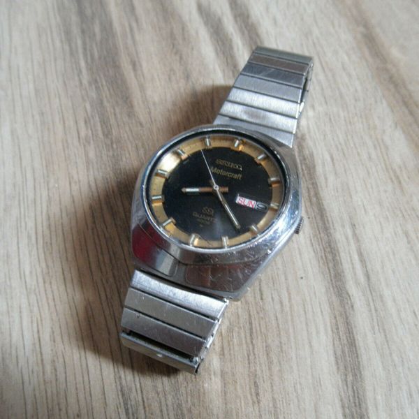 Seiko Vintage SQ Quartz 4633 8059 Motorcraft Watch | WatchCharts ...