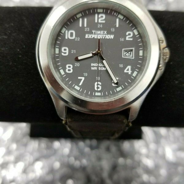 Timex Expedition Indiglo Date Stamp Mens' Watch 905-28 Wr50M | WatchCharts Marketplace