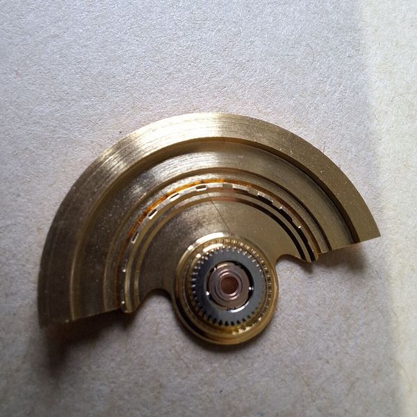 Tudor watch rotor Gold Colour - Fits All ETA Movements Gents Best Swiss ...