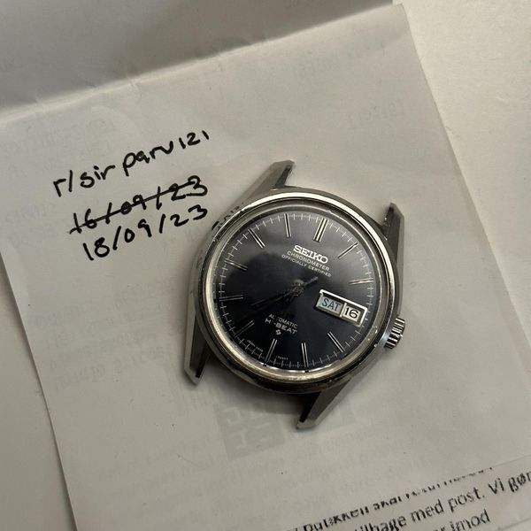 [WTS] Chronometer King Seiko 5646-7040 navy dial, 56KS | WatchCharts Marketplace