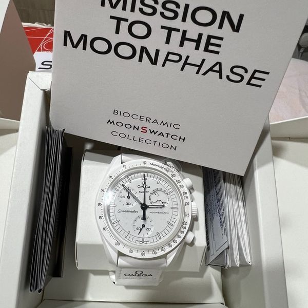 Moon Swatch Collection Snoopy Mission to the Moonphase | WatchCharts ...