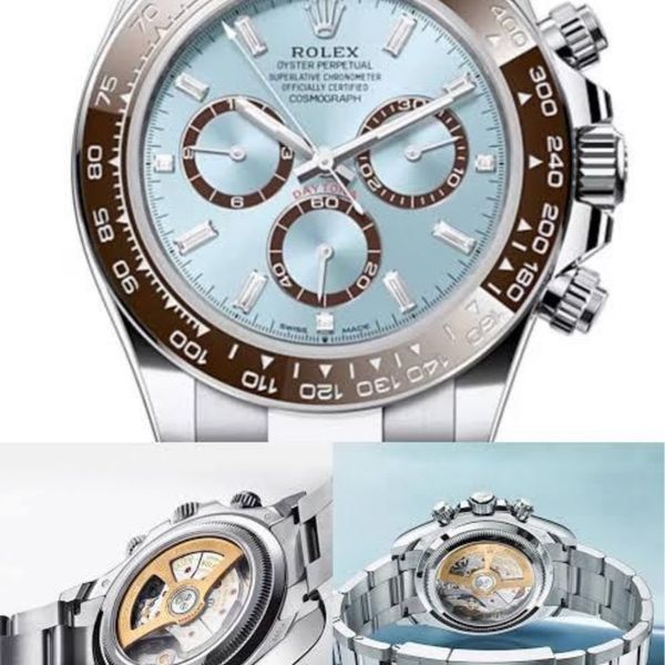 2024FEB Rolex Daytona 126506 Ice Blue Diamond Dial Complete Full Set ...