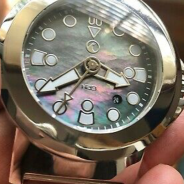 FSOT- H20 Kalmar 1 - 3000 meters beautiful black MOP Dial ...