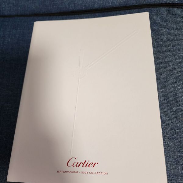 Notebook Cartier 2023 Watch Making Collection | WatchCharts Marketplace