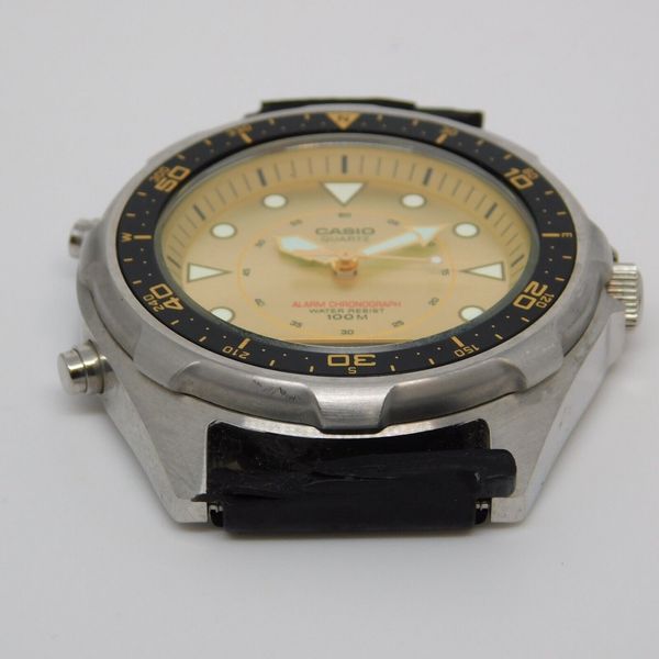 CASIO 2701 AMW-320R Chronograph Quartz Analog Digital Men's Watch New ...