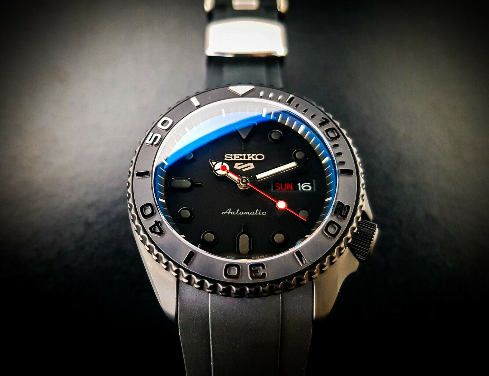 SEIKO SRPD79K1 custom stealth yachtmaster mod nwt | WatchCharts