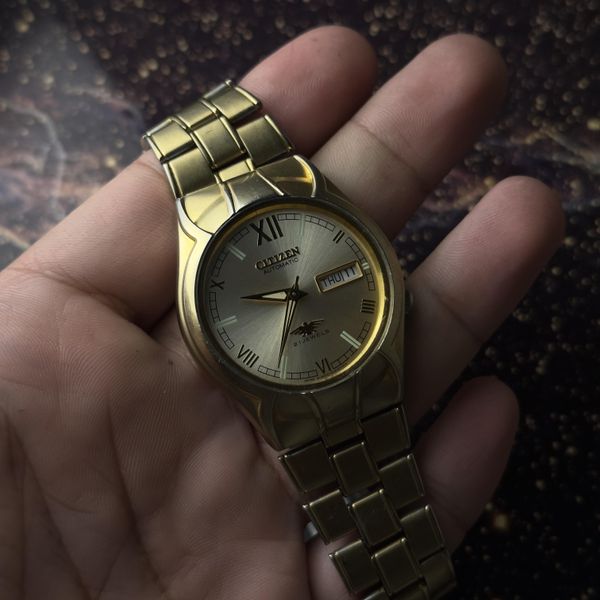 [WTS] Vintage Citizen Automatic - Gold-Plated - Roman Numerals ...