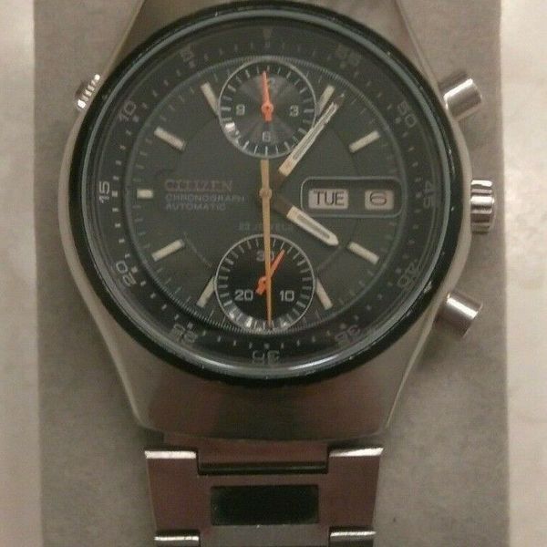 Vintage Citizen "Spyder" Flyback Automatic Chronograph Ref 67-9119 Cal ...