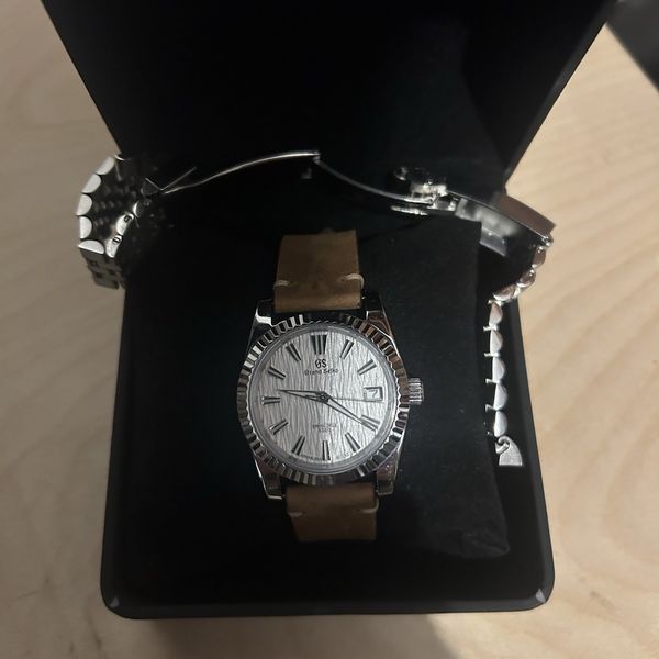 Seiko Mod - Grand Seiko Alpine Mod - 36mm (jubilee Band And Leather ...