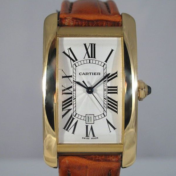 FS: Cartier Tank Americaine Automatic 18K Yellow Gold | WatchCharts ...