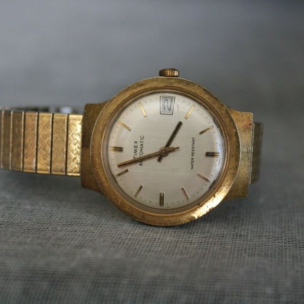 MEN'S TIMEX AUTOMATIC WRIST WATCH 46661 10878 DATE | WatchCharts ...