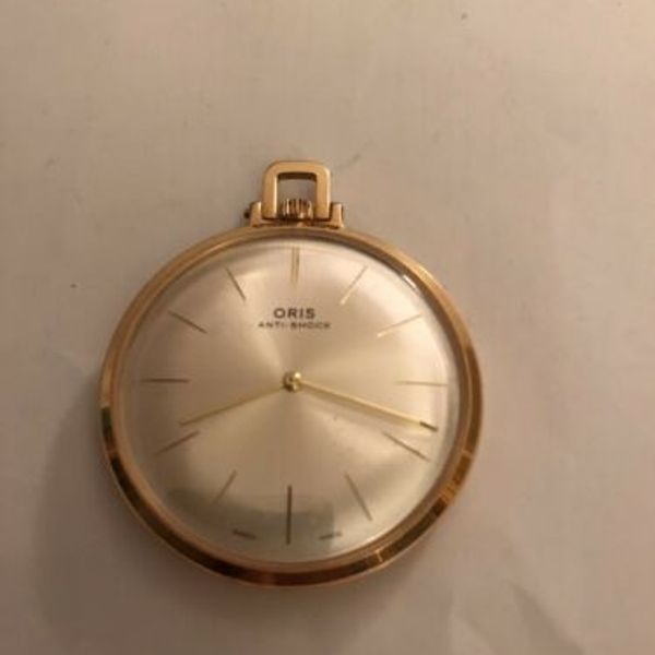 Vintage Oris Anti shock hand Winding pocket Watch | WatchCharts Marketplace
