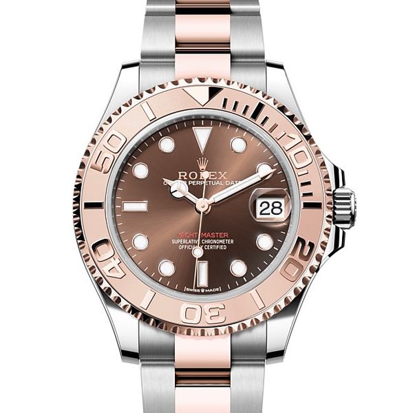 MARCH2024 Rolex 268621 Choco Dial Yacht Master 37mm Oystersteel ...