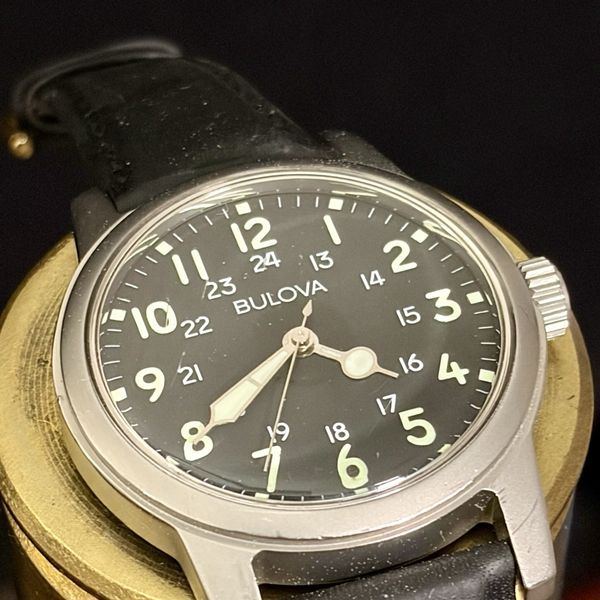 Military Bulova WW2 Hack Watch Limited Edition Repro. Runs ...