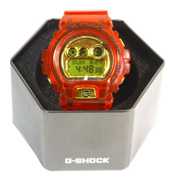 NEW Rare G-Shock DW-6900BR-5 Garish Transparent Red Watch | WatchCharts