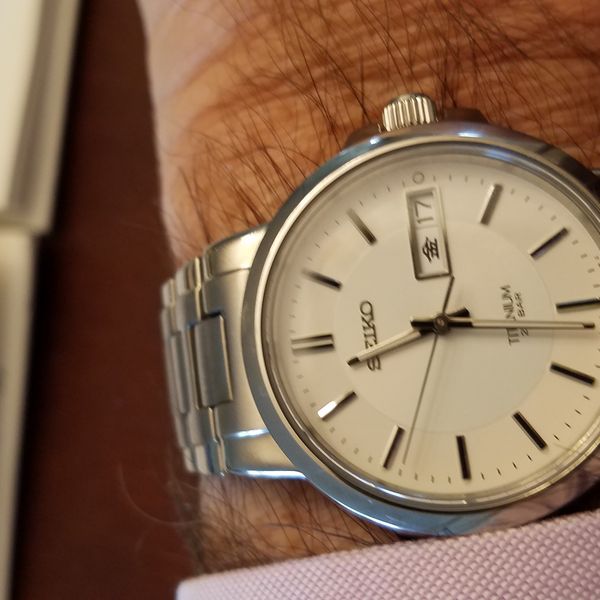 FS -OBO - Seiko Spirit SCDC055, JDM Titanium | WatchCharts Marketplace