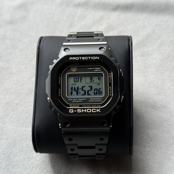 GMW-B5000TB original titanium, DLC square g-shock | WatchCharts Marketplace