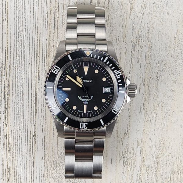[WTS] Squale 200 meter Swiss Automatic Dive watch MILSUB with Ceramic ...