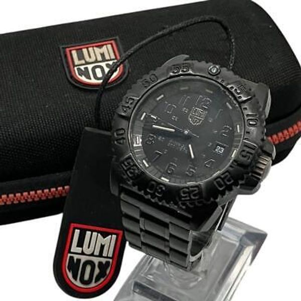 Luminox 3050 Series Navy SEALs Watch Black Dial Tactical Durable ...
