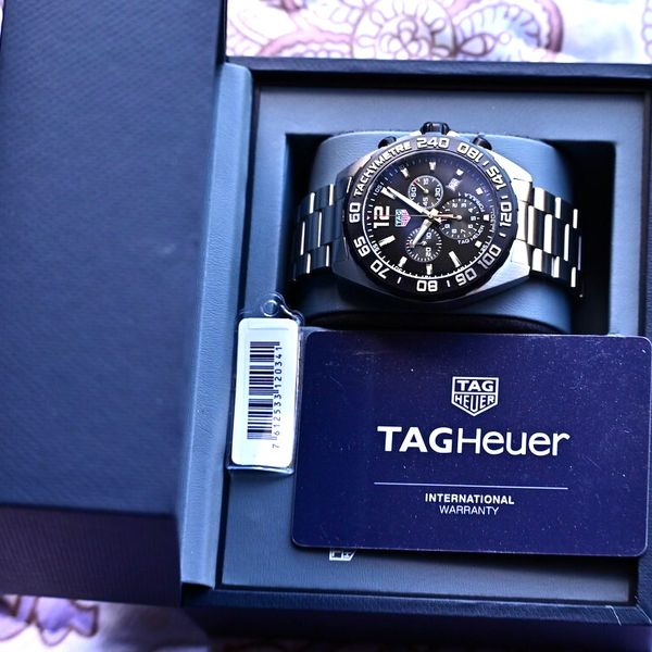 TAG Heuer Formula 1 Chronograph 43mm Quartz Watch - CAZ1010.BA0842 Open ...