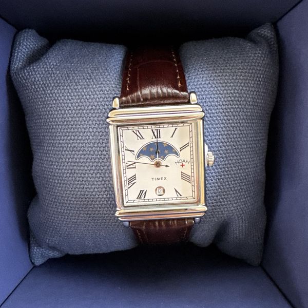 Noah x Timex Moon Phase Watch Brown/Steel Tank 2025 | Ship Next Day ...