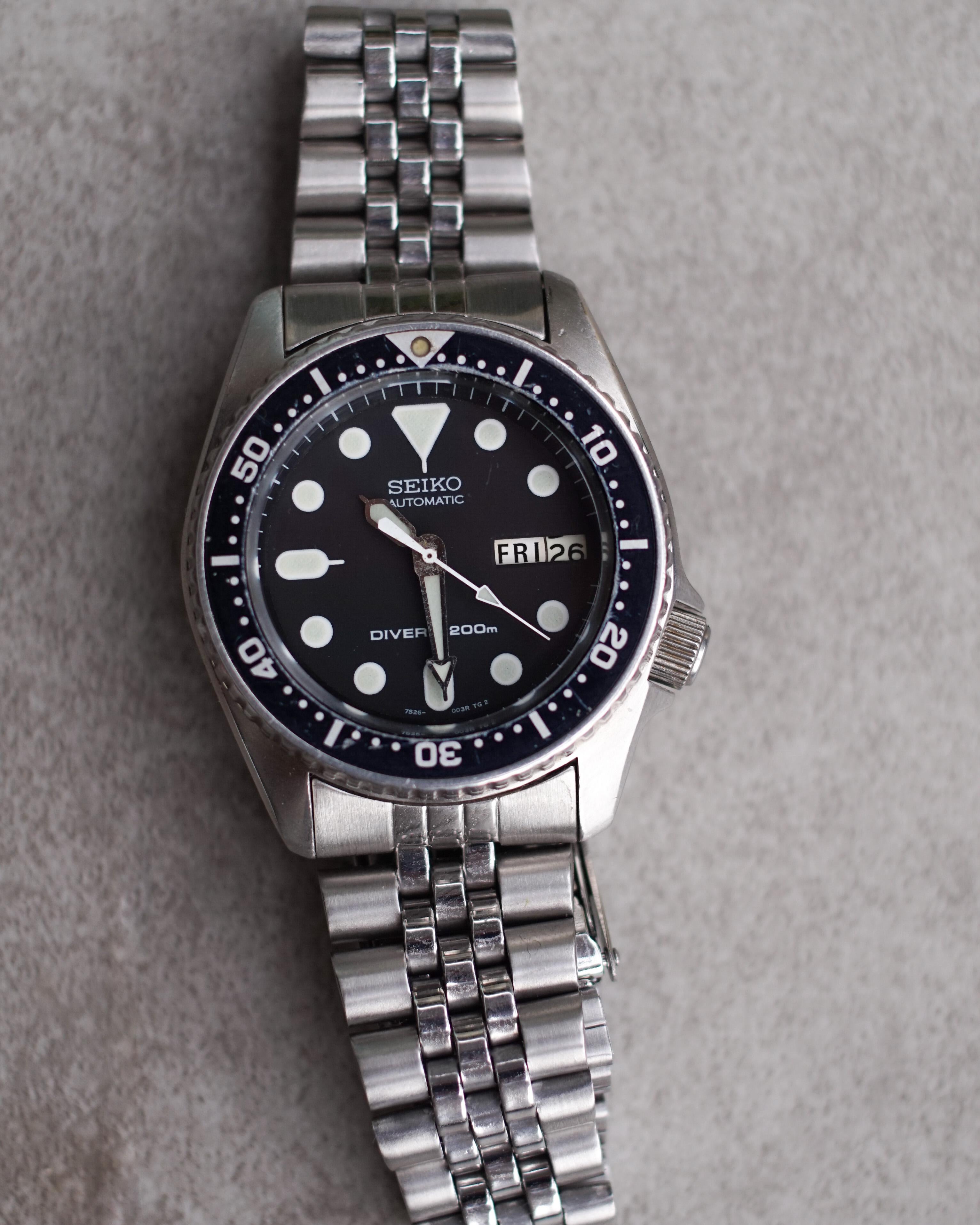 [WTS] Seiko SKX013K 7S26-0030 $210usd | WatchCharts