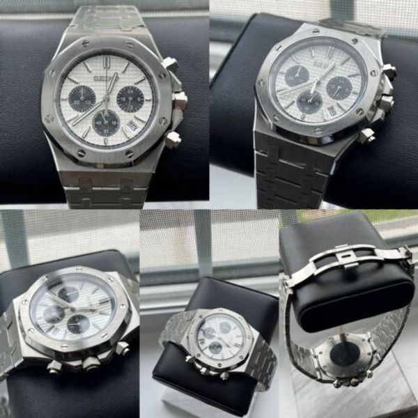 custom build VK63 Quartz Chronograph seiko mod - “Royal oak Panda “mod ...