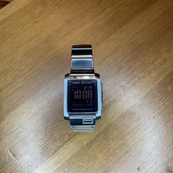 For Sale Casio i-range IRW-100 Wave Ceptor Solar digital watch ...