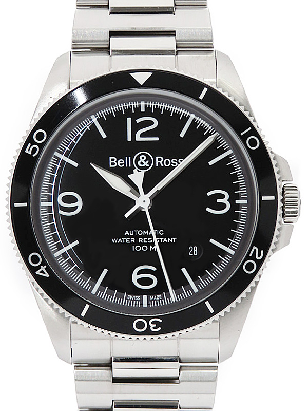 Bell & Ross BR V2-92 Stainless Steel (BRV292-BL-ST/SST) Market Price ...