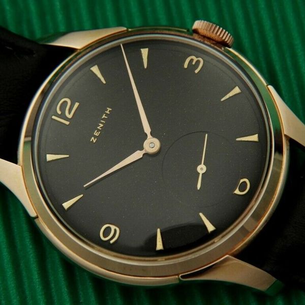 Zenith BIG SIZE caliber 126 TOP ART DECO vintage manual SWISS MADE ...