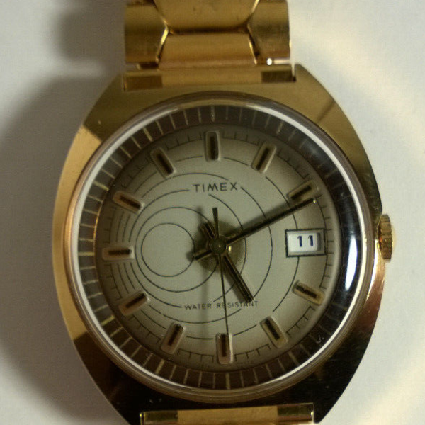 Rare 1974 Timex Marlin Solar System 26761 Dial Space Age Wrist Watch ...