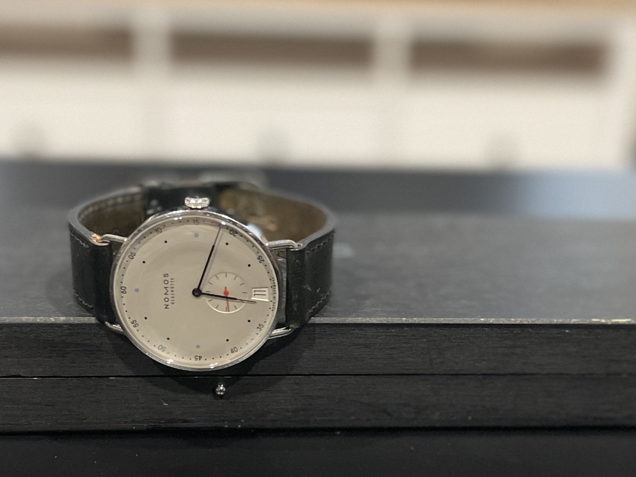 [WTS] Nomos Metro Datum ref 1102 w/ 3 Additional Bands | WatchCharts