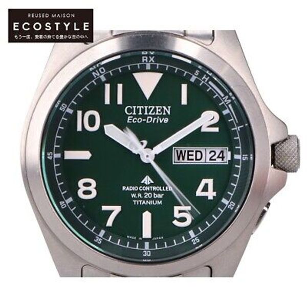 CITIZEN Promaster Land PMD56-2951 Super Titanium Eco Drive Radio Wave ...