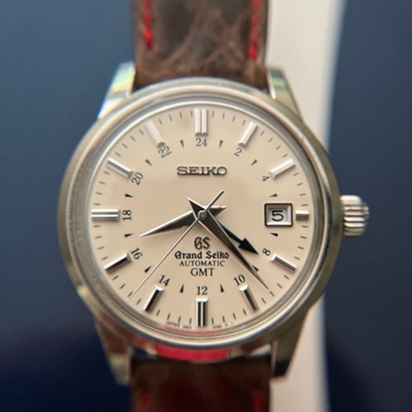 Grand Seiko GMT SBGM003 - Cream Dial and only $2195 | WatchCharts