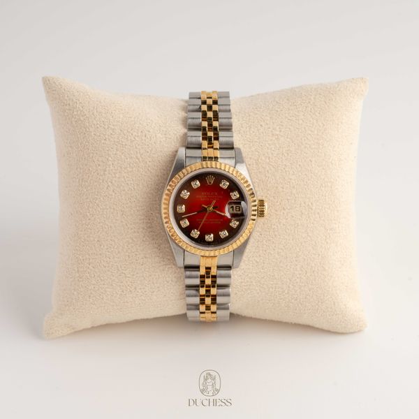 Rolex Datejust 26 Burgundy Ombre Dial | WatchCharts Marketplace