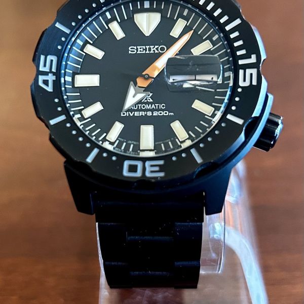 Black DLC Seiko Monster | WatchCharts Marketplace