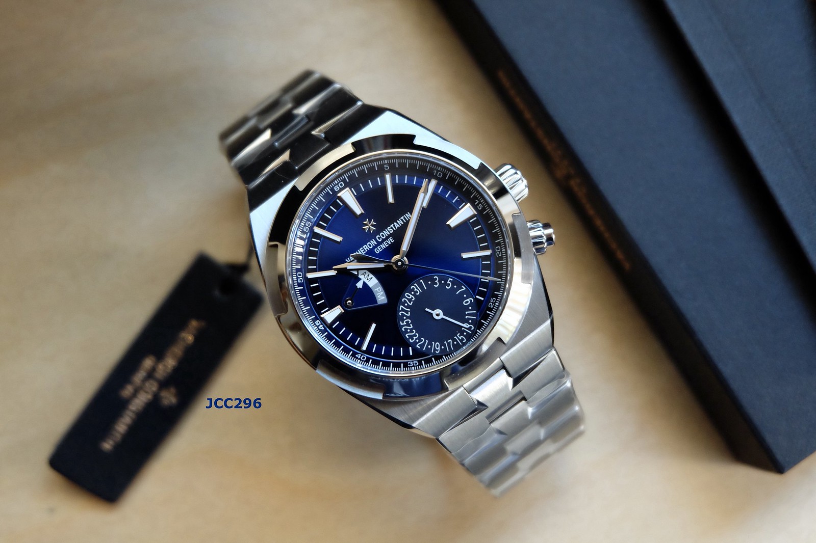 FS: New Vacheron Constantin Overseas Blue 7900V/110A-B334 Complete Set ...