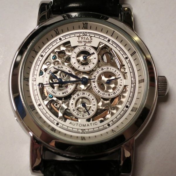 FS: Trias Accapella, Automatic Skeleton with 24hr, month, day, date ...