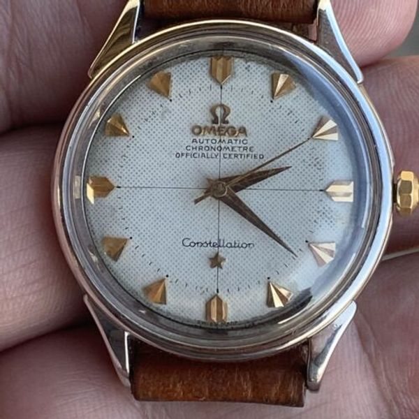 Vintage Omega Constellation Bumper Mid 50s Cal 354 Running Automatic ...