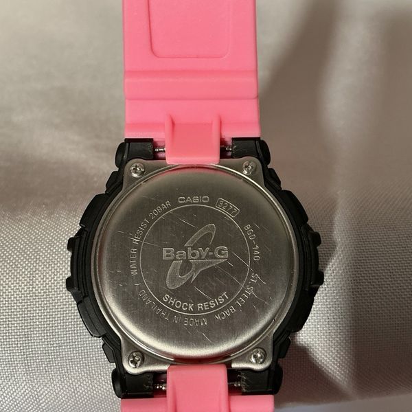 Casio Baby G Shock Digital Chronograph Watch BGD-140 New Band & Battery ...