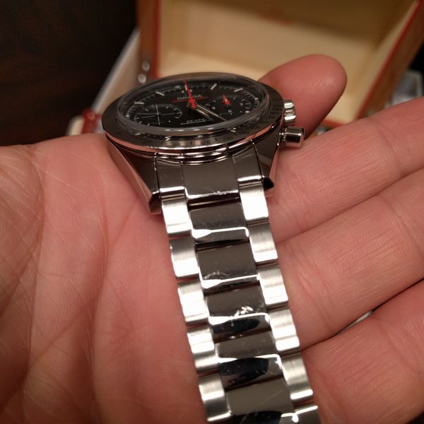 Sold - Omega Speedmaster 57 - Blue dial (3 months old) | WatchCharts ...