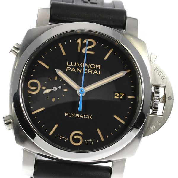Box with warranty [PANERAI] Panerai Luminor Chrono Flyback PAM00524 ...