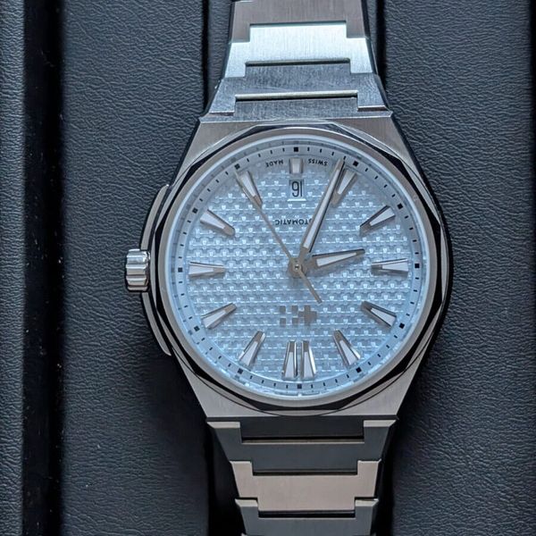 Christopher Ward The Twelve C12 Glacier/Ice Blue Dial Automatic Swiss ...